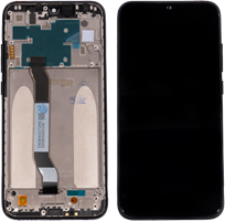 Xiaomi Redmi Note 8 (2019, 2021) Display LCD With Frame Black (OEM ...