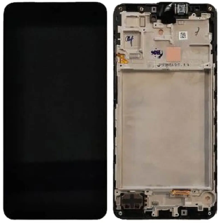 Samsung Galaxy A17 5G (A176B) Display LCD With Frame Black (Service ...