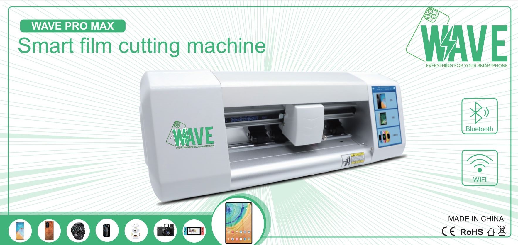 Wave Pro Max Smart Film Cutting Machine Unlimited Cuts (unitll 16? inch ...